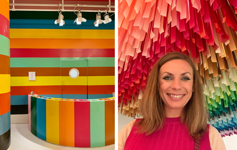 Celebrate life in the Color Factory museum in New York.