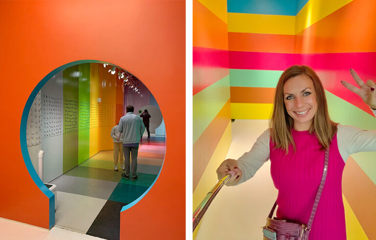 Celebrate life in the Color Factory museum in New York.