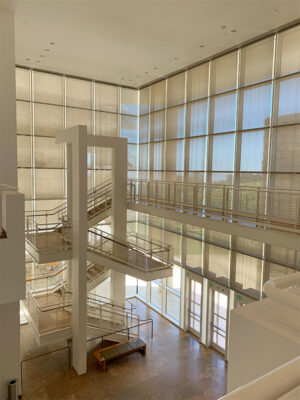The artistic side of the Getty Museum in Los Angeles California