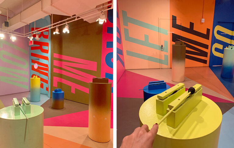 Celebrate life in the Color Factory museum in New York.
