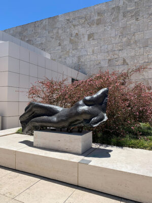 The artistic side of the Getty Museum in Los Angeles California