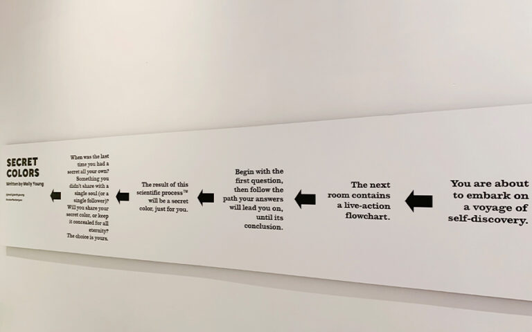 Celebrate life in the Color Factory museum in New York.